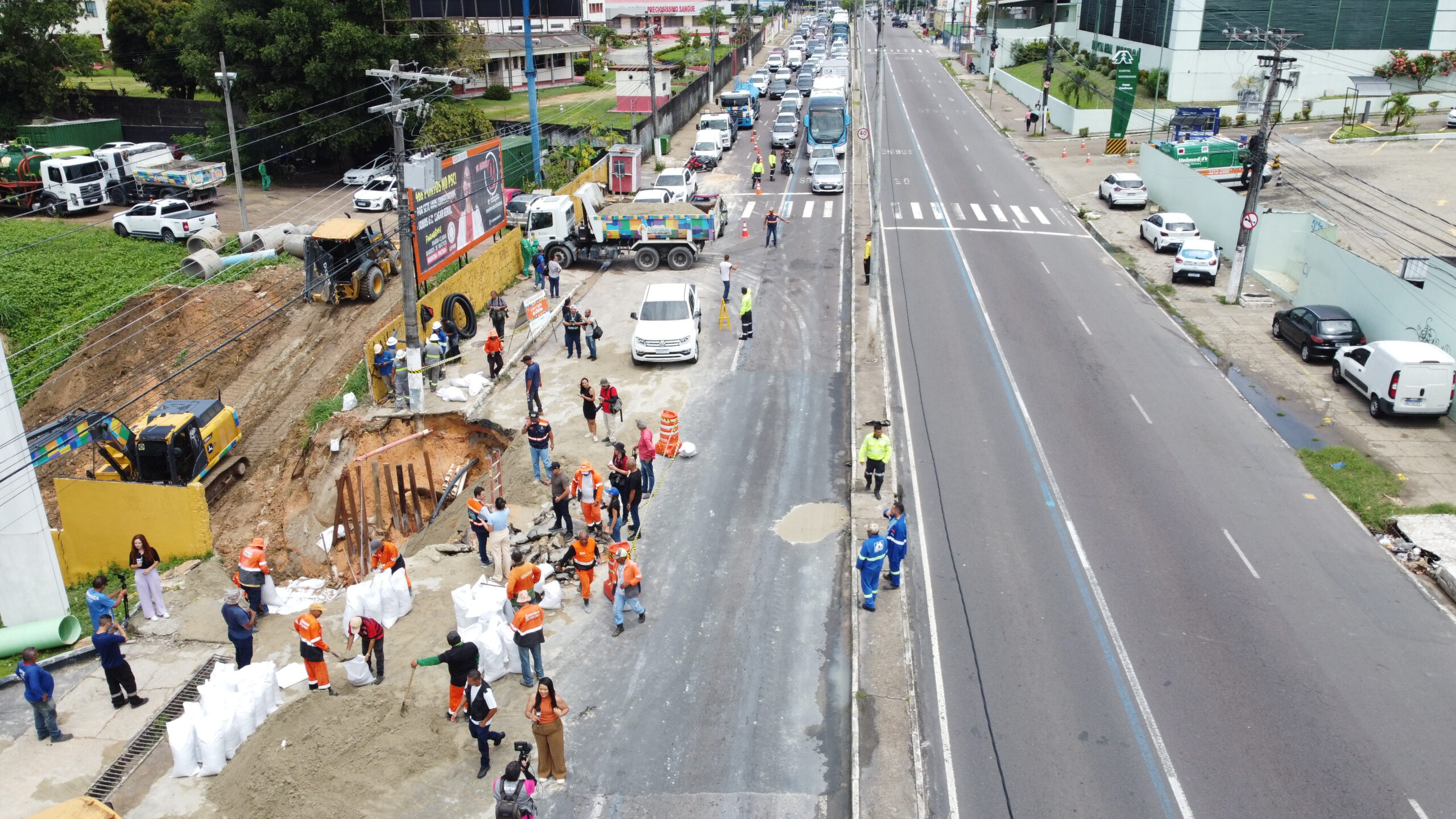 Prefeitura De Manaus Avança Em Obra Na Avenida Constantino Nery E Chega
