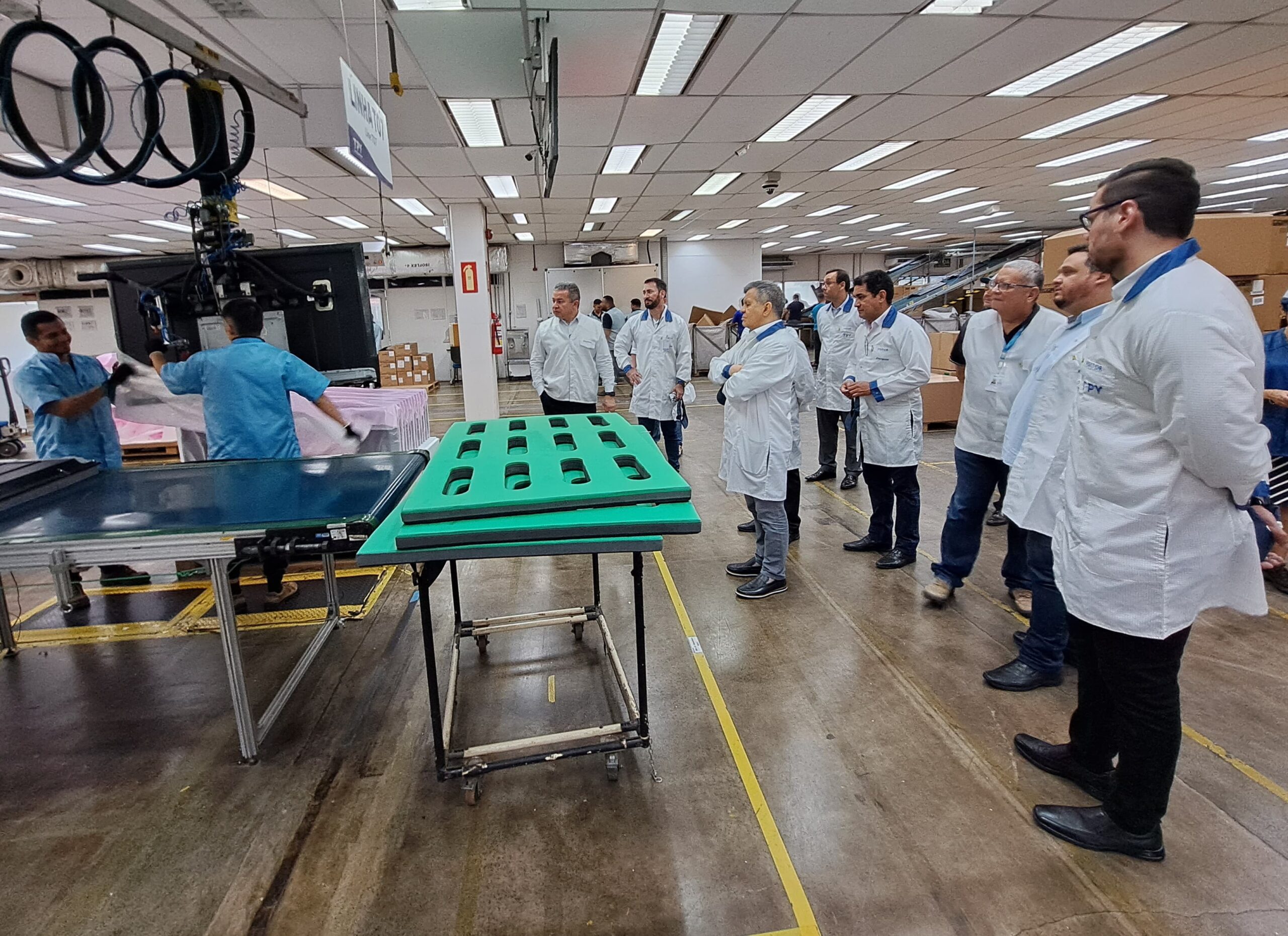 Suframa conhece operações e tecnologias utilizadas na fábrica da TPV ...